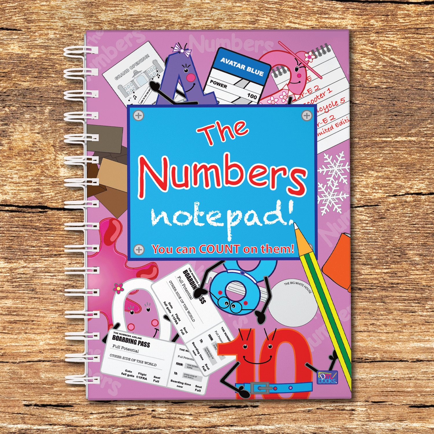 THE NUMBERS! NOTEPAD – tdmbooks