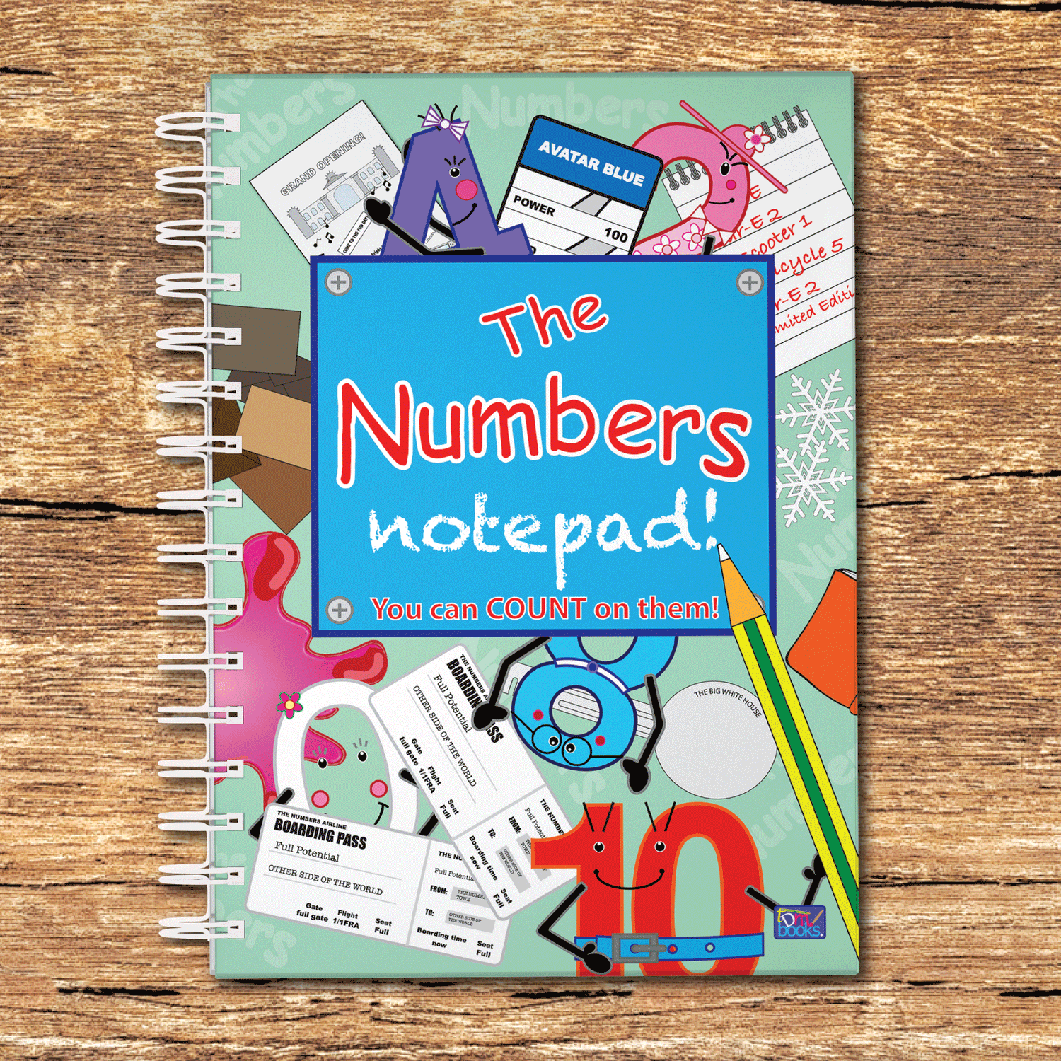 THE NUMBERS! NOTEPAD – tdmbooks